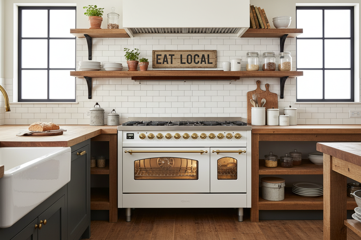 ILVE Nostalgie II Limited Edition 48" Dual Fuel Range UP488NMP — UP488 ...