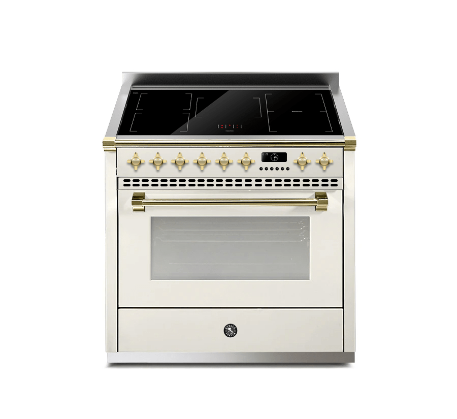 HALLMAN 36" Stella Italia Induction Range, Steam Oven, HSRI36BSAW ...