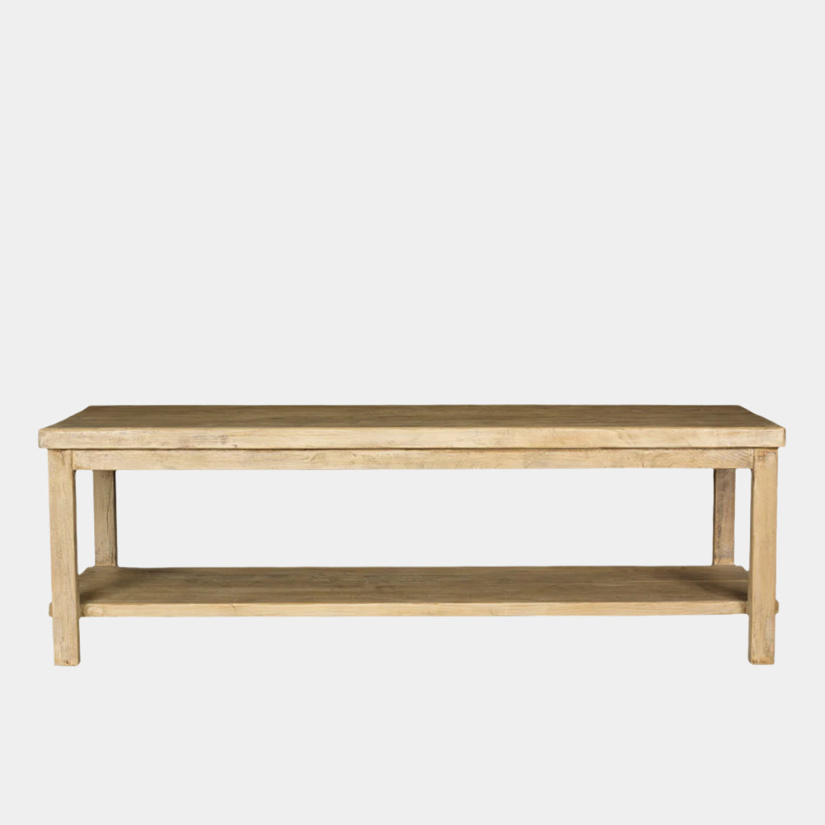 Fara Elm Center Island Table — Farmhouse Kitchen and Bath