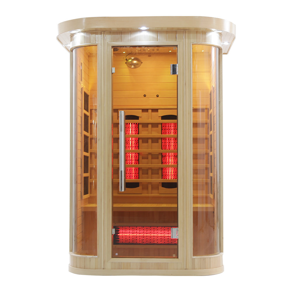 SAUNA EVOLUTION® Full Spectrum Indoor Sauna Room Far Infrared 10 ...