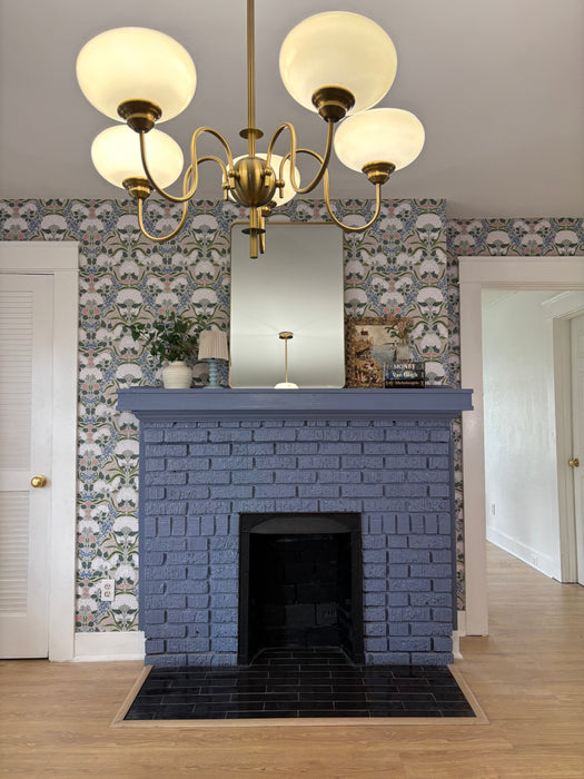 Catherine Wallpaper by Ashton Elizabeth — Farmhouse Kitchen and Bath