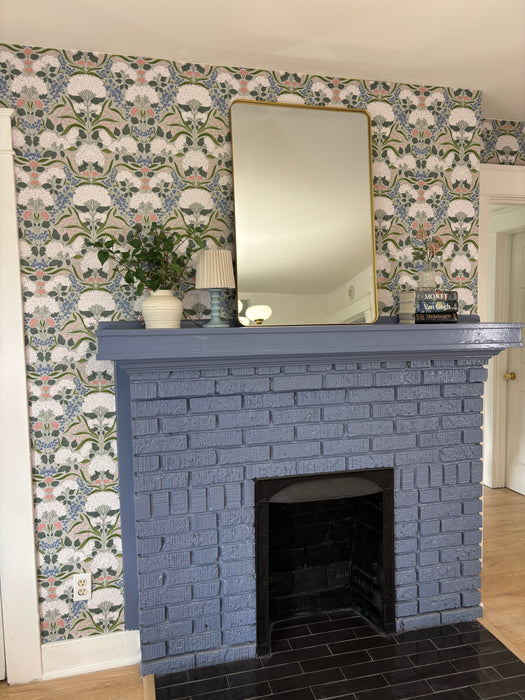 Catherine Wallpaper by Ashton Elizabeth — Farmhouse Kitchen and Bath