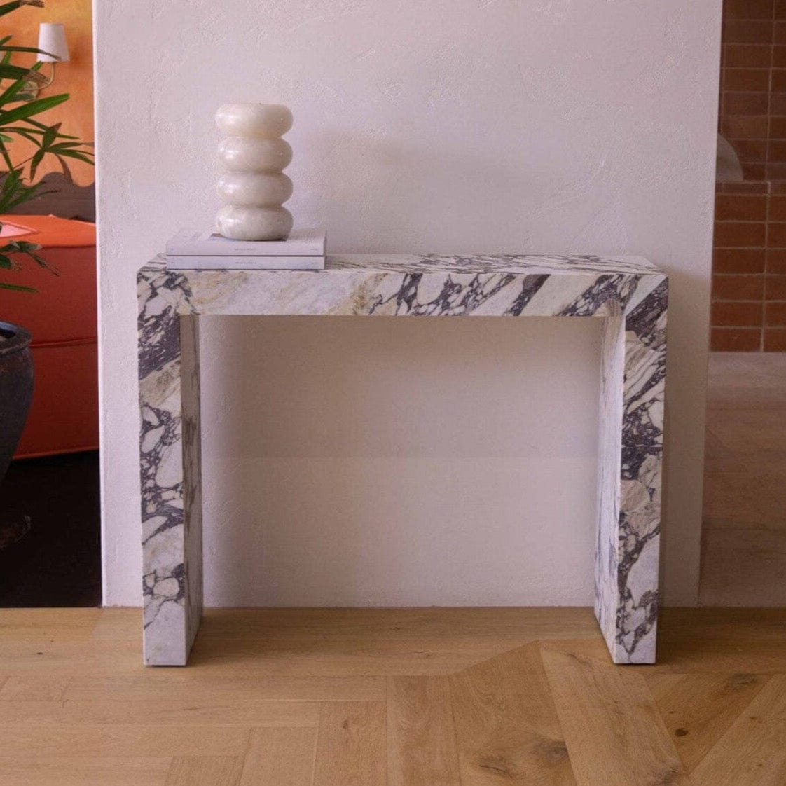 Calacatta Viola Marble Rectangular Console Polished NTRVS208 ...