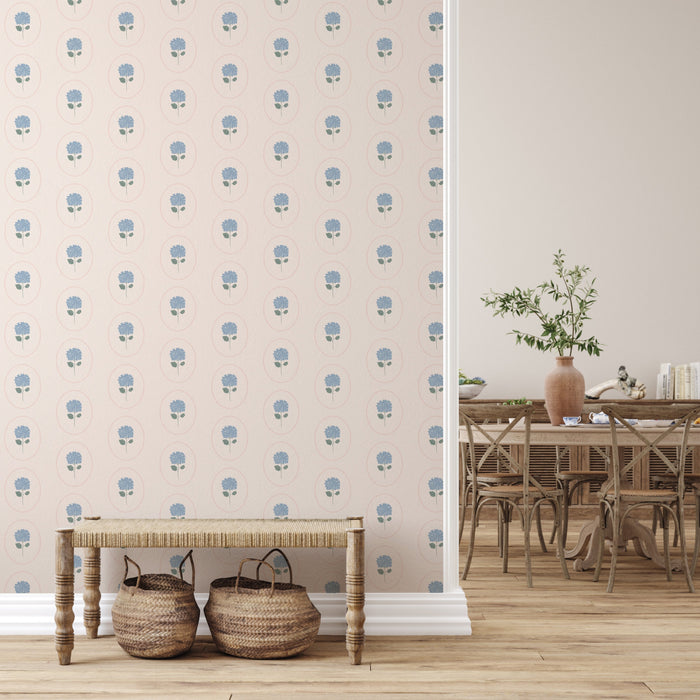Vincent Wallpaper by Ashton Elizabeth — Farmhouse Kitchen and Bath