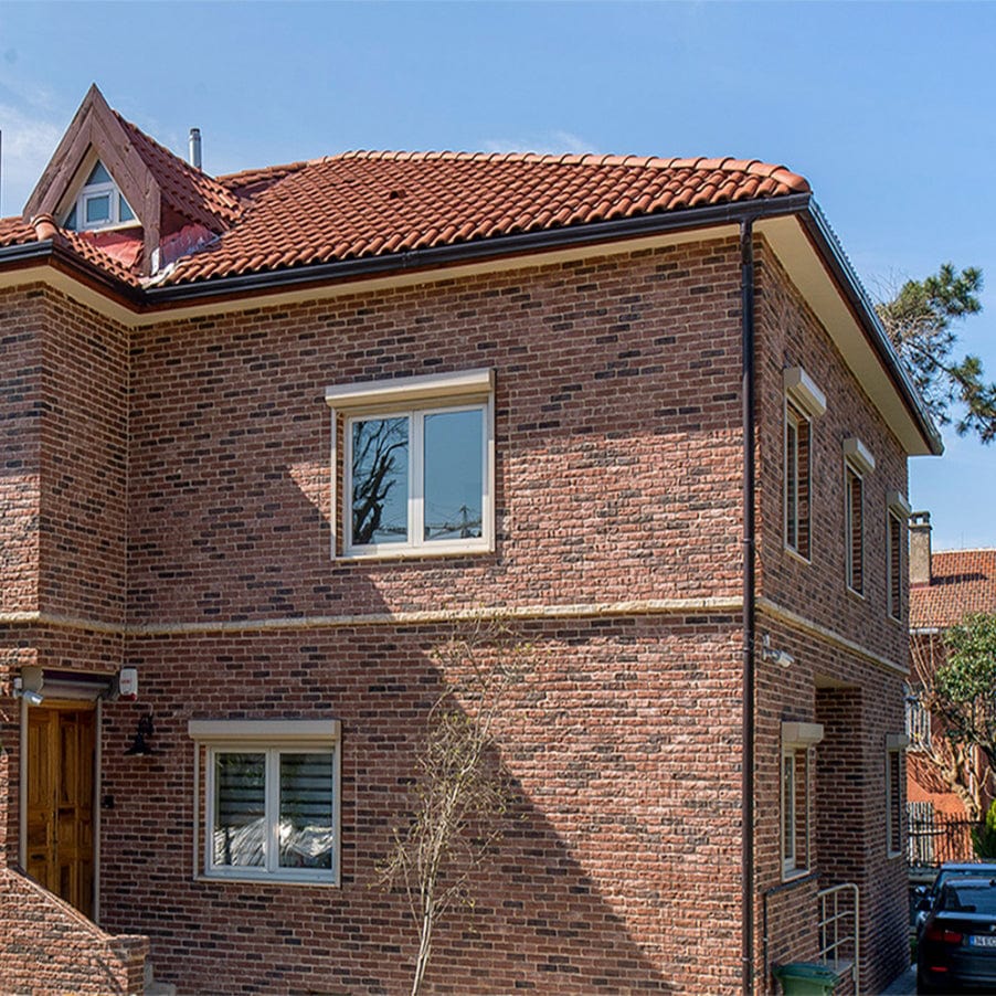 Barok Antique Red Manufactured Stone Handmade Brick Veneer - Livfloors ...
