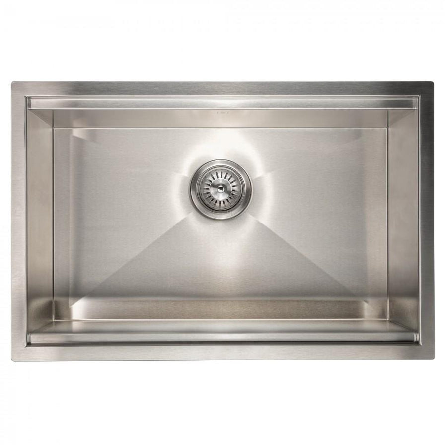 ZLINE 27" Undermount Single Bowl Ledge Sink Stainless Steel, SLS-27 ...